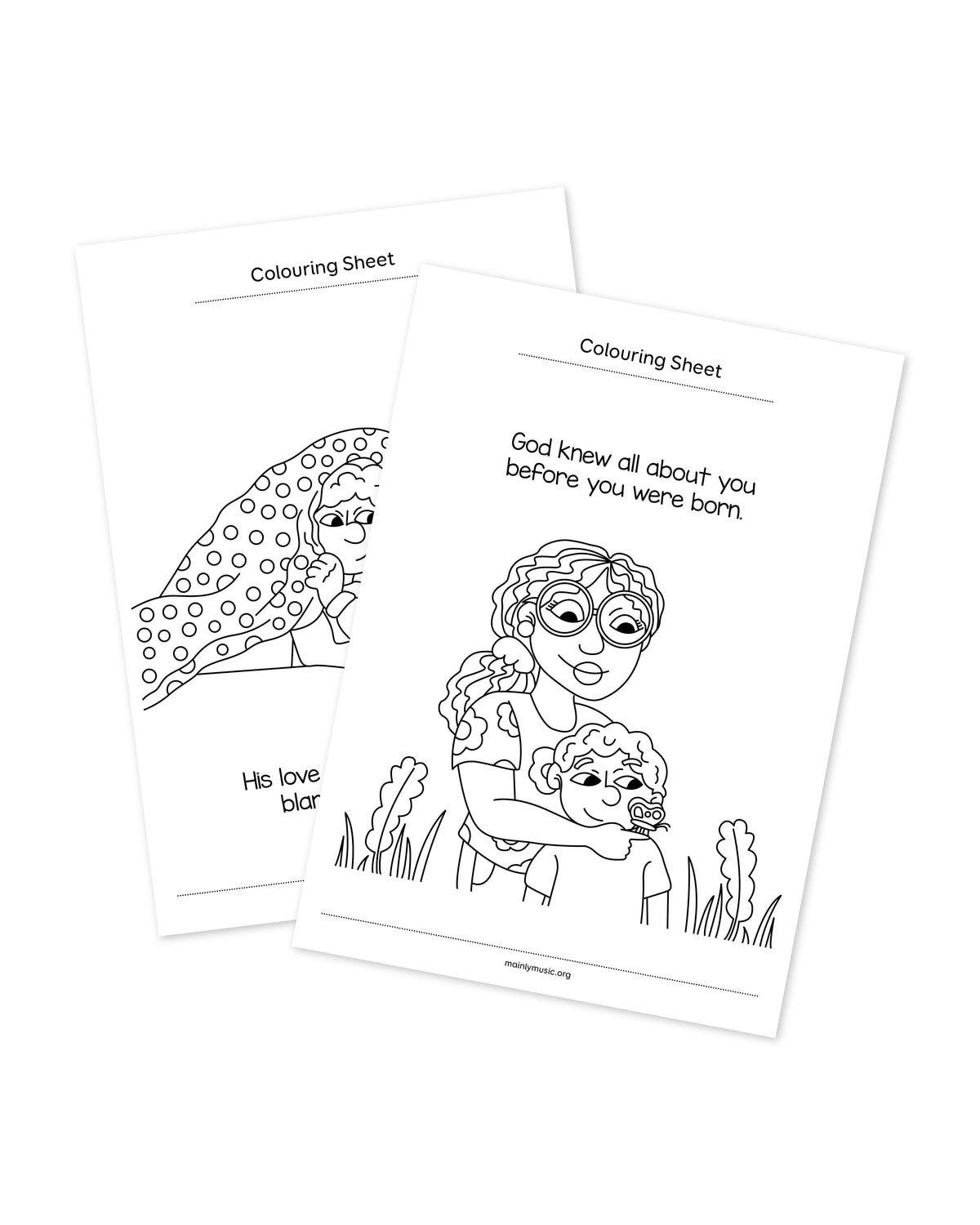 This Big This Much activity sheets pack – mainly music and mainly play UK