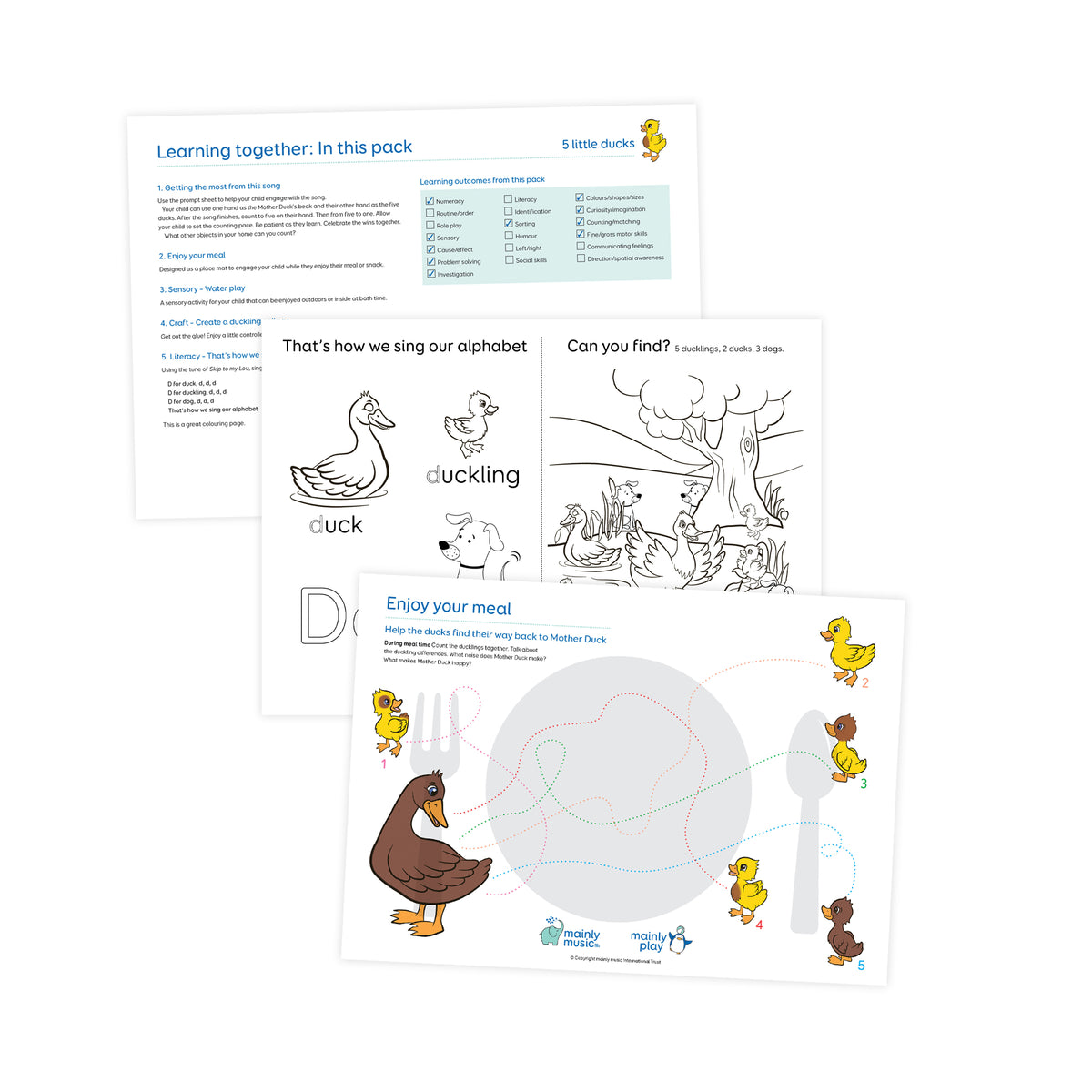 Learning Together with music - downloadable activity packs – mainly ...