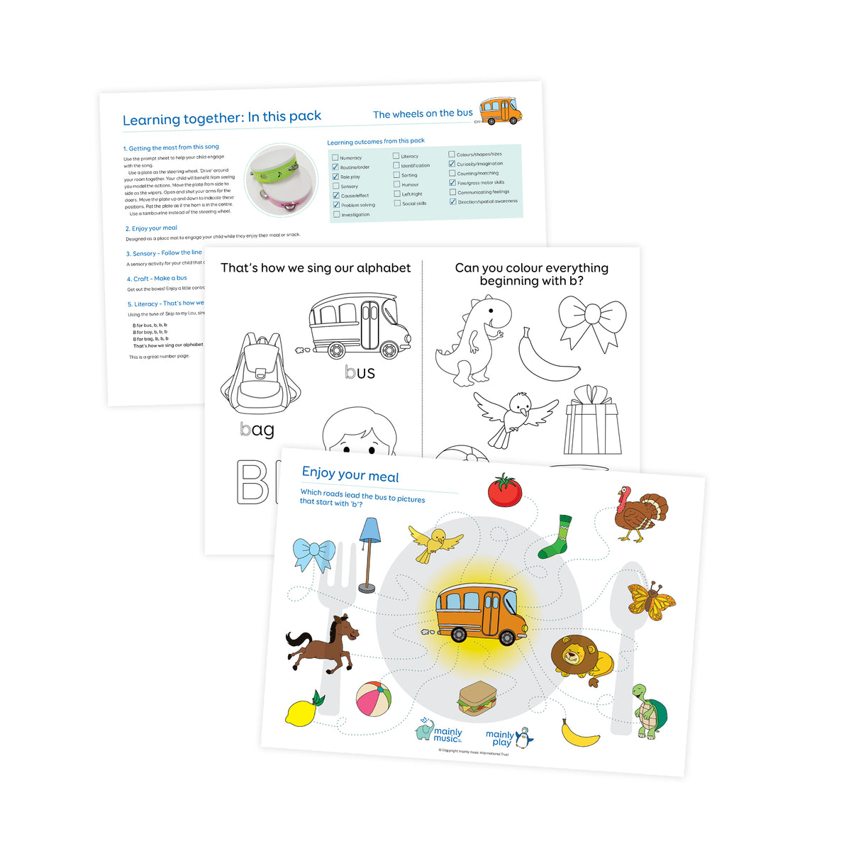 Learning Together with music - downloadable activity packs – mainly ...